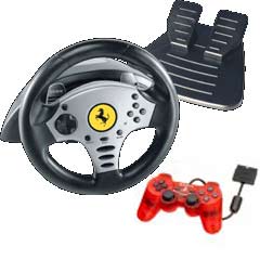 Thrustmaster Challenge Racing Ferrari + Mando Ferrari